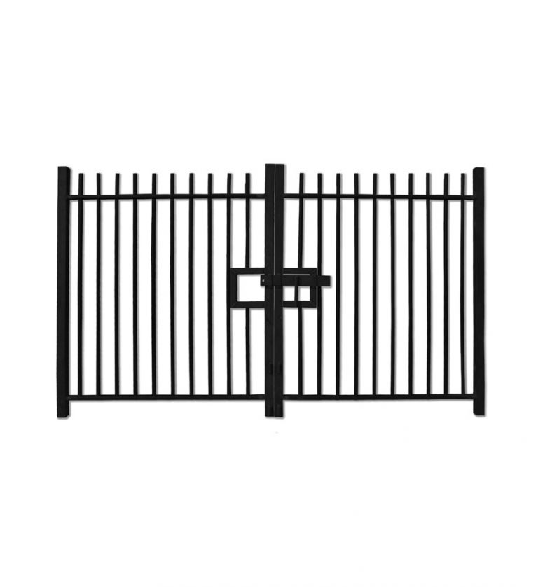 1.0m high Double Leaf Standard Vertical Bar Railing Gate – AdFabs ...