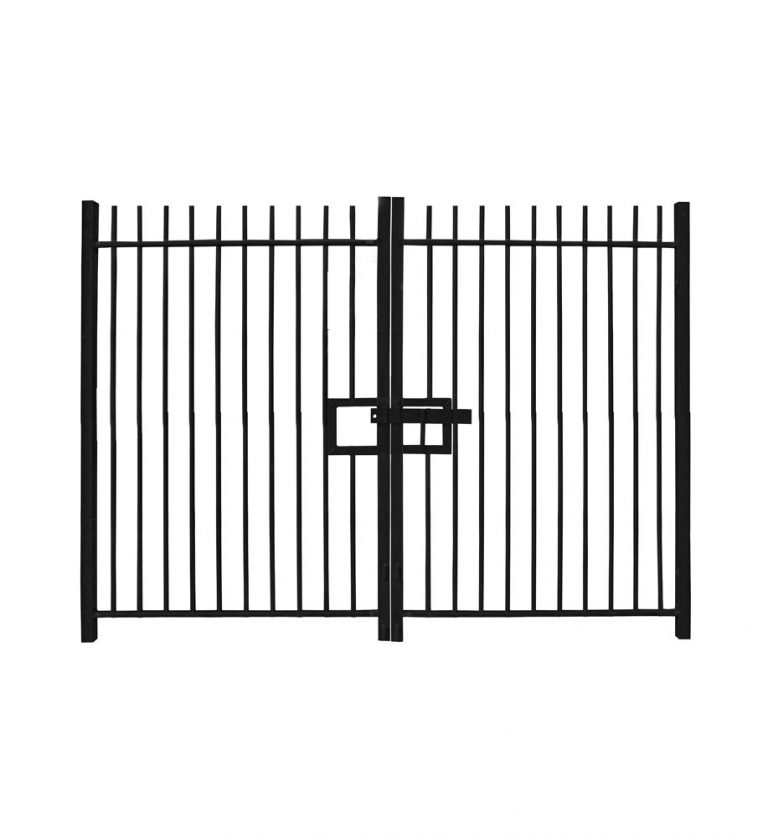 2.1m high Double Leaf Standard Vertical Bar Railing Gate – AdFabs ...