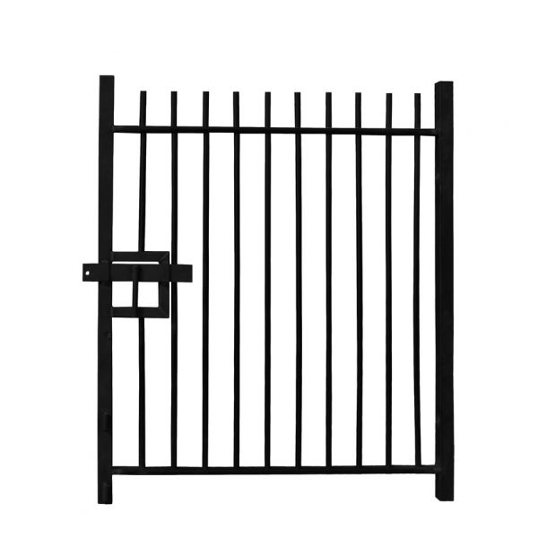 2.4m high Single Leaf Standard Vertical Bar Railing Gate – AdFabs ...